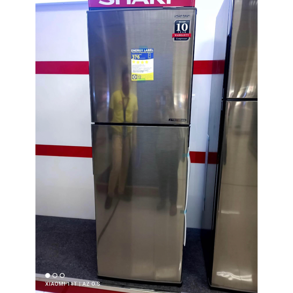 SHARP 8.1 cu.ft. 2-Door Inverter Refrigerator | Shopee Philippines