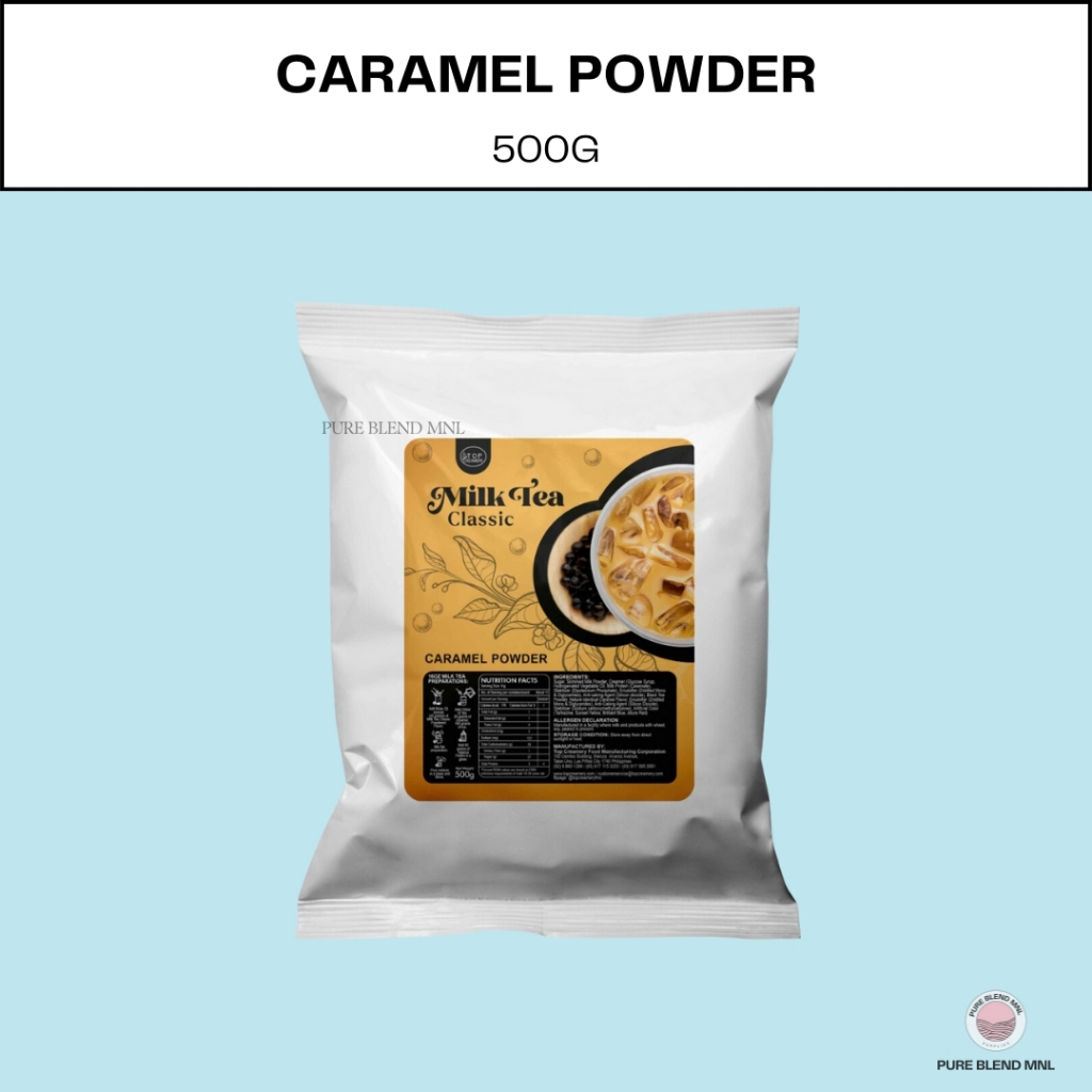 Top Milk Tea Caramel Powder 500G | Shopee Philippines