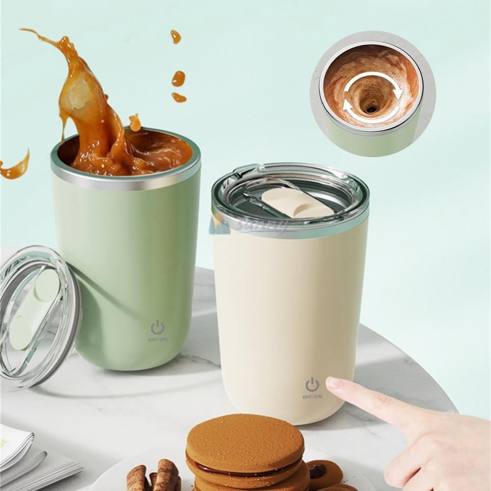 Rechargeable Automatic Stirring Cup Smart Mixing Mug Stainless Steel ...