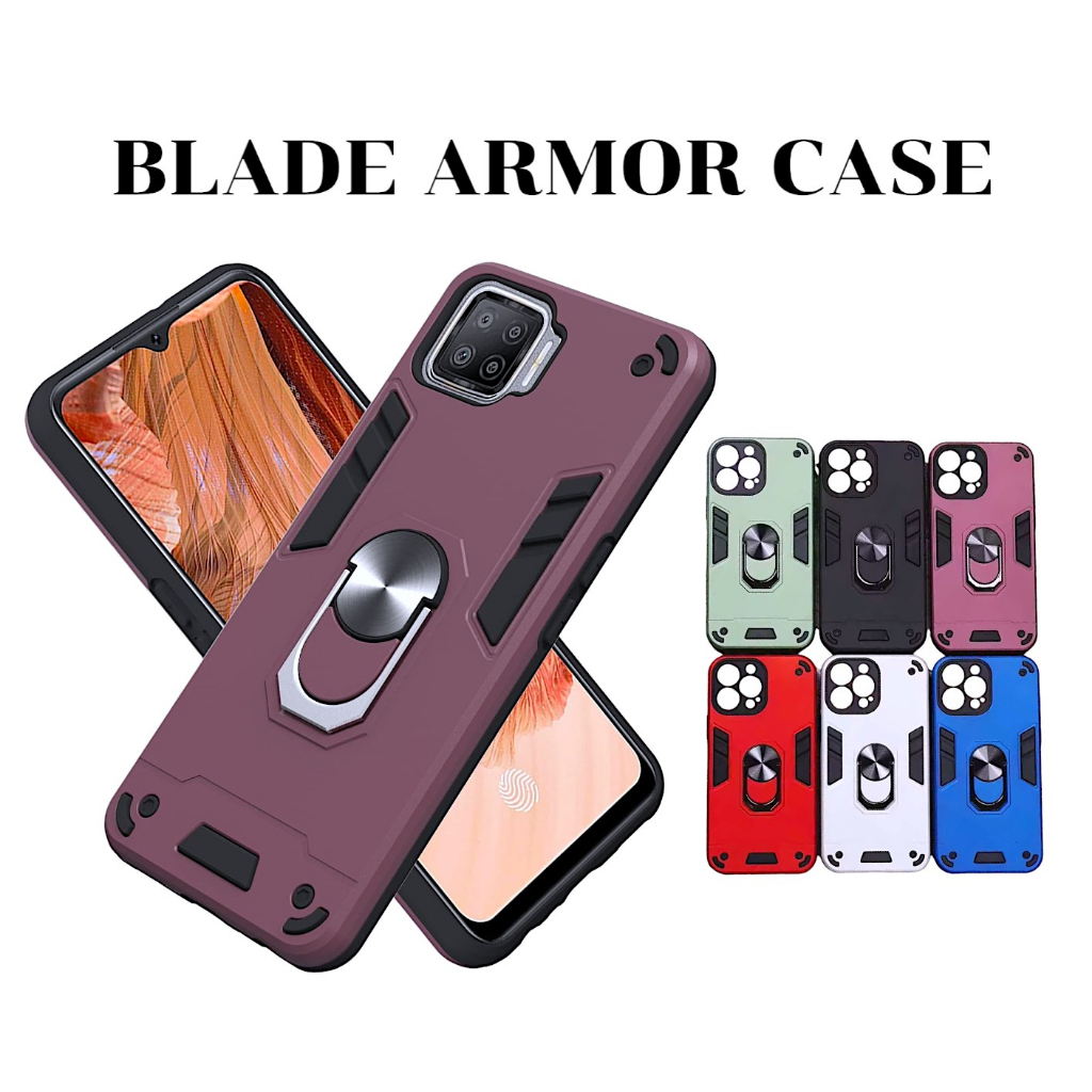 Blade Armor Casing For Iphone 13 pro with Stand Holder Shockproof Hard ...