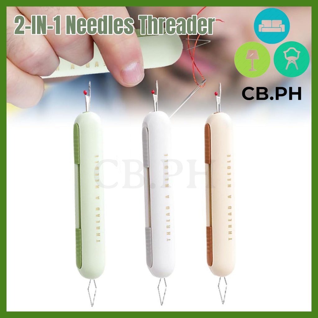 2 in 1 Threader Seam Ripper Threading Seam Remover Seam Ripper Tools ...