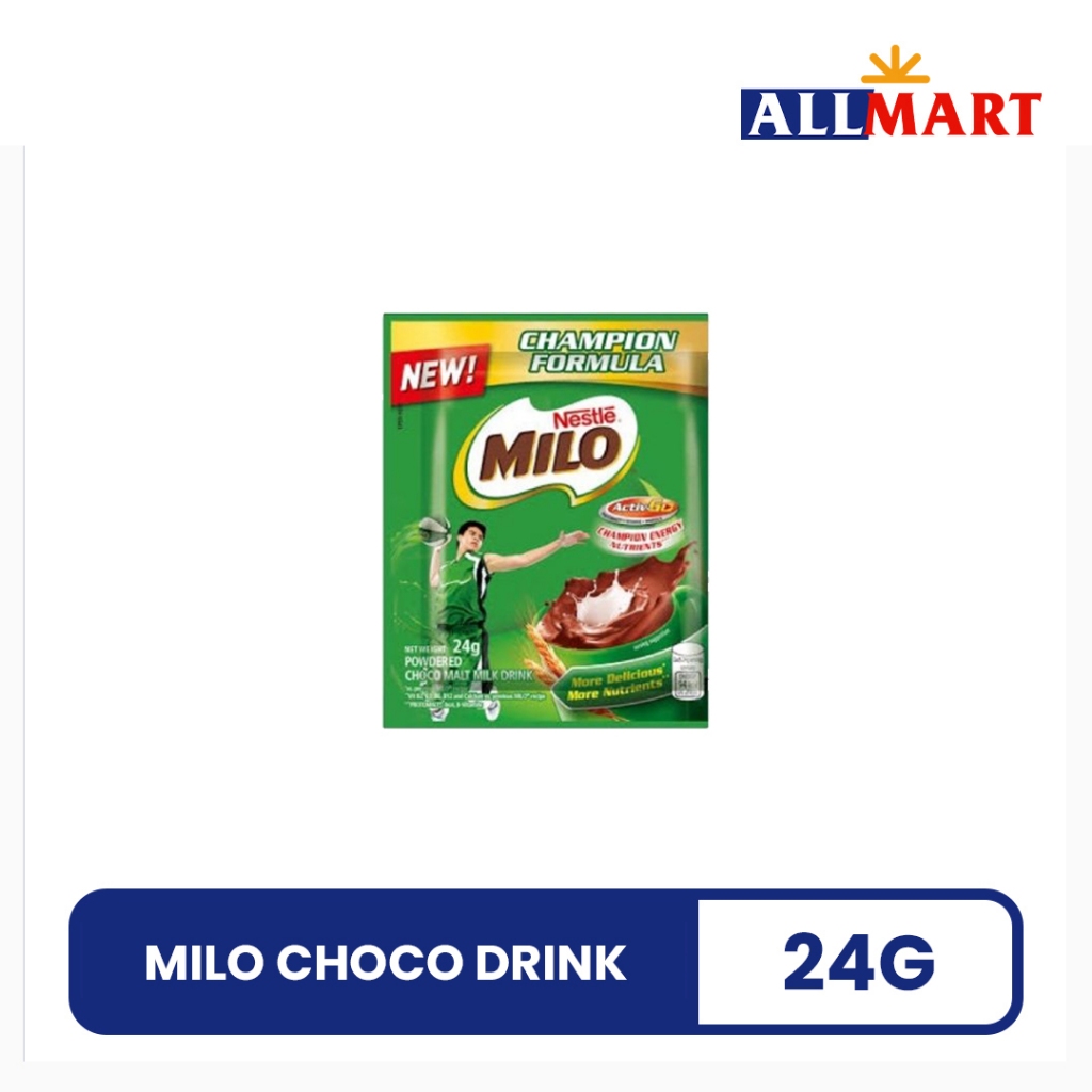 Milo Choco Drink 24g | Shopee Philippines