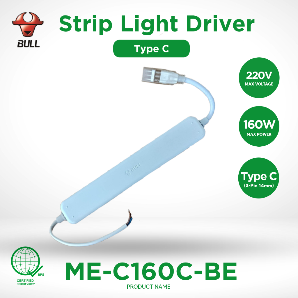 BULL LED Strip Light Driver Type C, for LED strip lights Built in Fuse ...