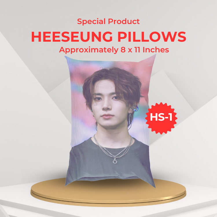 Enhypen Heeseung Mini Pillows 8 x 11 Inches Kpop Merch Jungwon Jay Jake ...