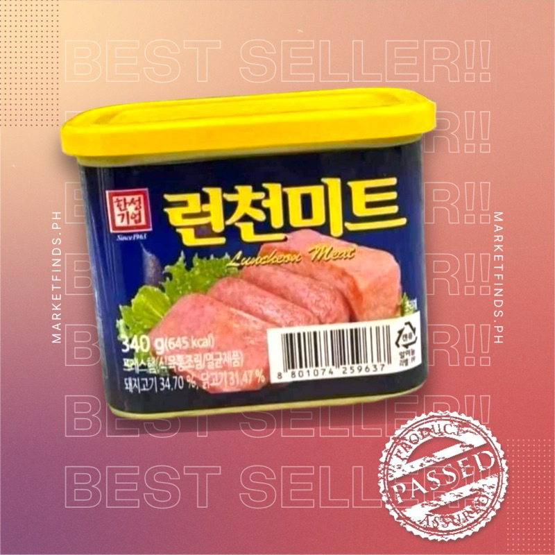Original Hansung Korean Luncheon Meat Korean Spam 340g | Shopee Philippines