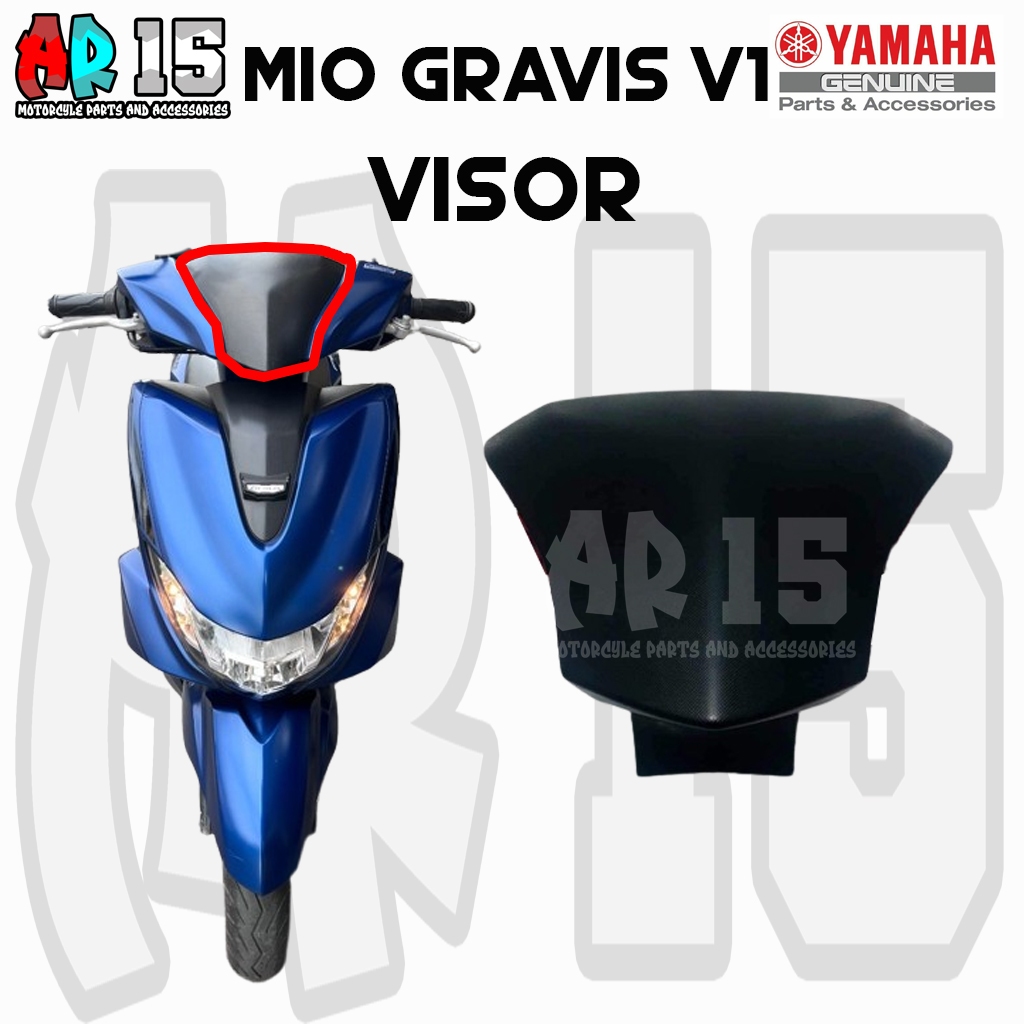 MIO GRAVIS V1 VISOR (YAMAHA GENUINE PARTS) | Shopee Philippines