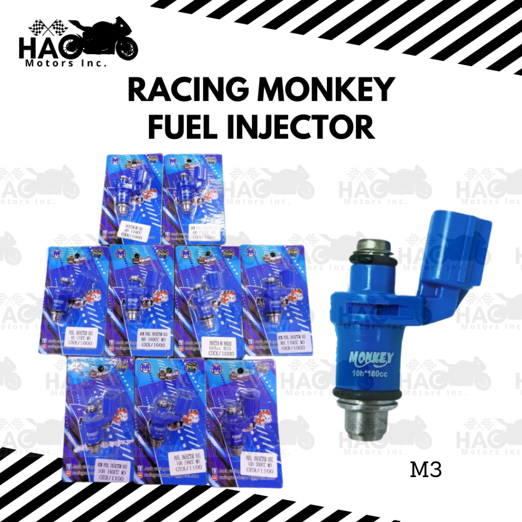 FUEL INJECTOR MIO I 125/ M3/ NMAX v2/ Aerox (Racing Monkey) | Shopee ...