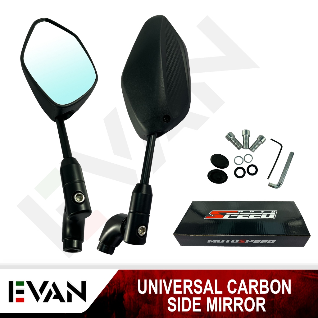 EVAN.SHOP MOTOSPEED 1 PAIR UNIVERSAL STEM TYPE SIDE MIRROR FOR ... EVAN.SHOP MOTOSPEED 1 PAIR UNIVERSAL STEM TYPE SIDE MIRROR FOR ...
