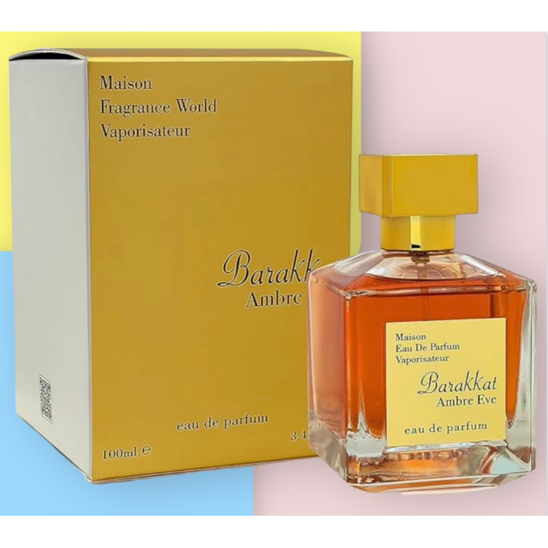 BARRAKAT AMBER EVE Fragrance World 1ml 2ml 5ml vial | glass spray ...