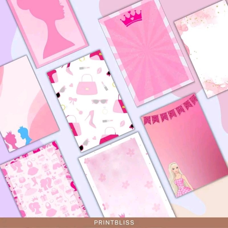 Personalized Barbie Notepad/Memopad (with name or without name ...