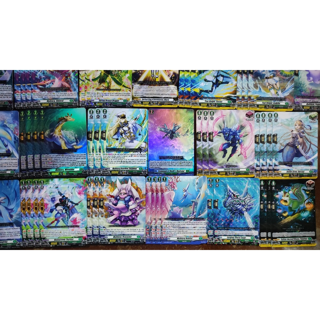 CFV Mythiarq, Luruthzul Deck Stoicheia Cardfight Vanguard English ...