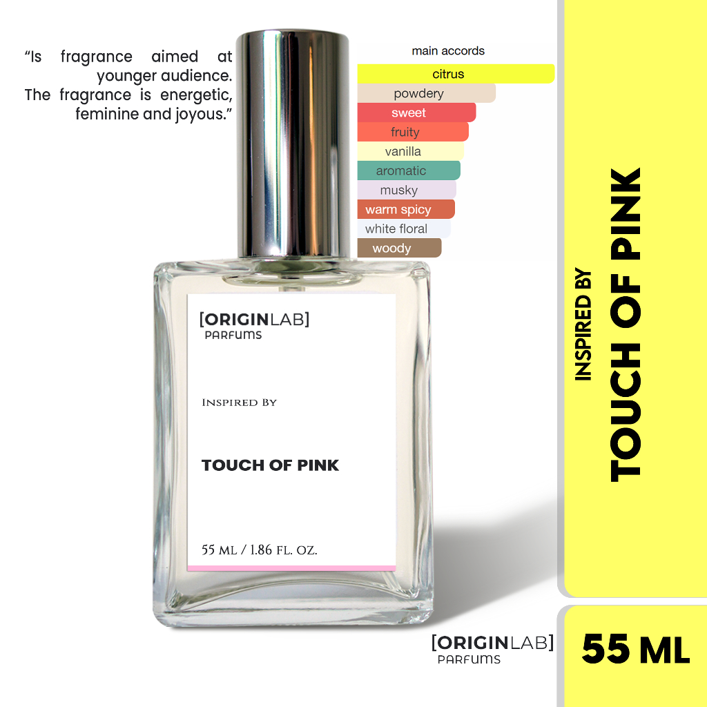 L4C0S TOUCH oF PINK Inspired Perfume ORIGINLAB Parfum Oil Based long ...