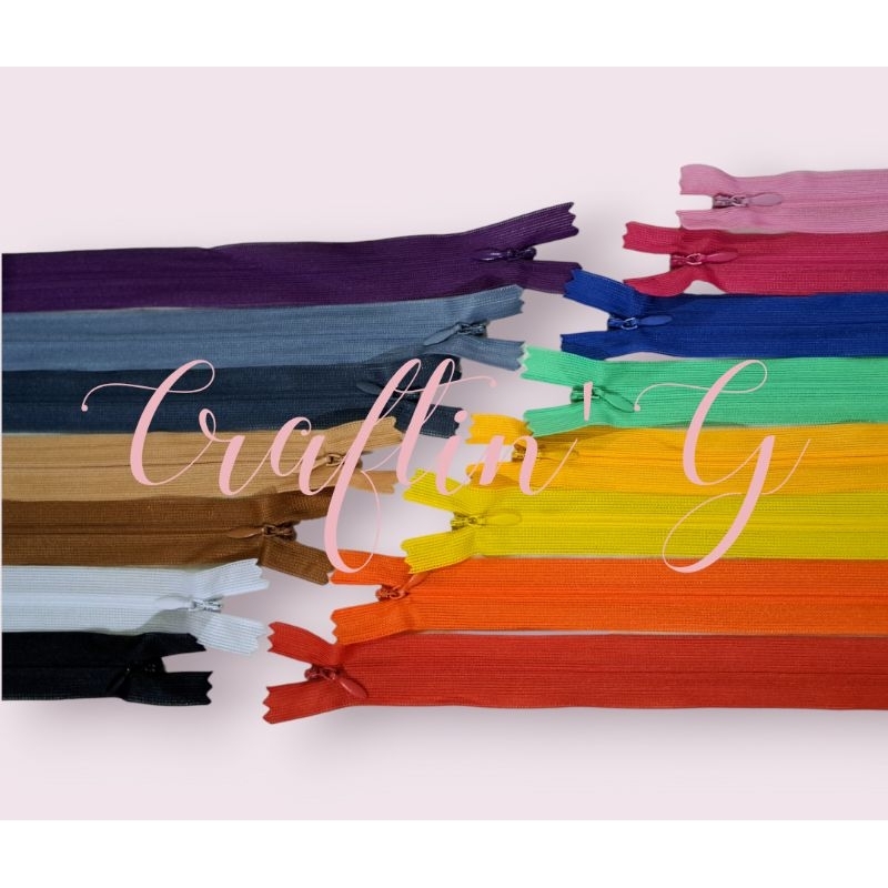 Invisible Zipper #3 sold per piece available in multiple colors ...