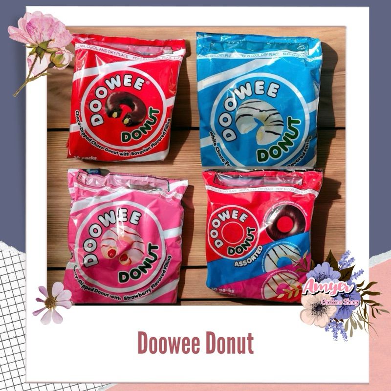 Doowee Donut 10 Packs (42gx10) | Shopee Philippines