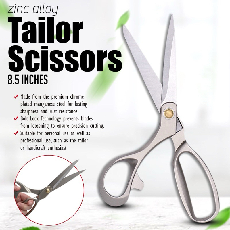 Multi-Purpose and Handheld Alloy Scissor / Tailoring Scissor | Shopee ...