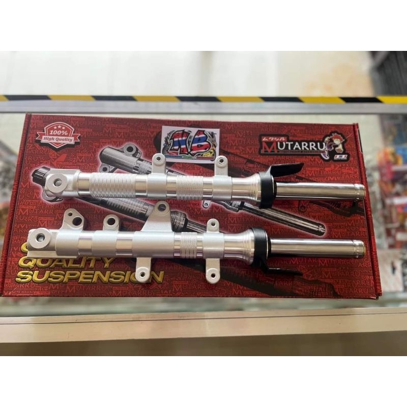 MUTARRU LIGHTEN FRONT SHOCK ASSY MIO/BEAT/CLICK/NMAX/AEROX/WAVE/XRM/RAIDER | Shopee Philippines