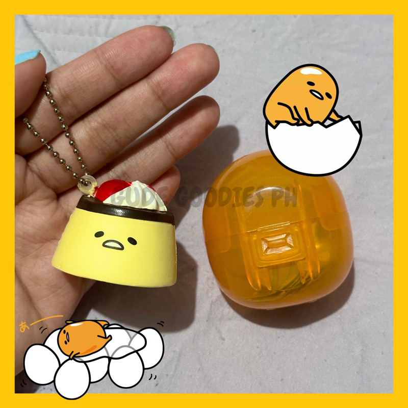 Sanrio Gudetama Pudding Squishy Gachapon | Shopee Philippines