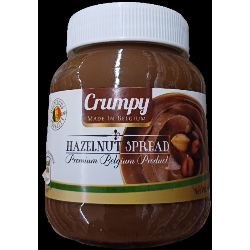 Crumpy Hazelnut Spread 400g Premium Belgium Product | Shopee Philippines