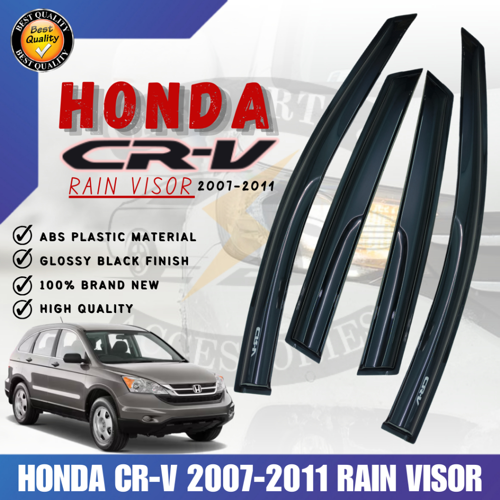 CPA HONDA CR-V 2007 2008 2009 2010 2011 RAIN VISOR WINDOW VISOR ...
