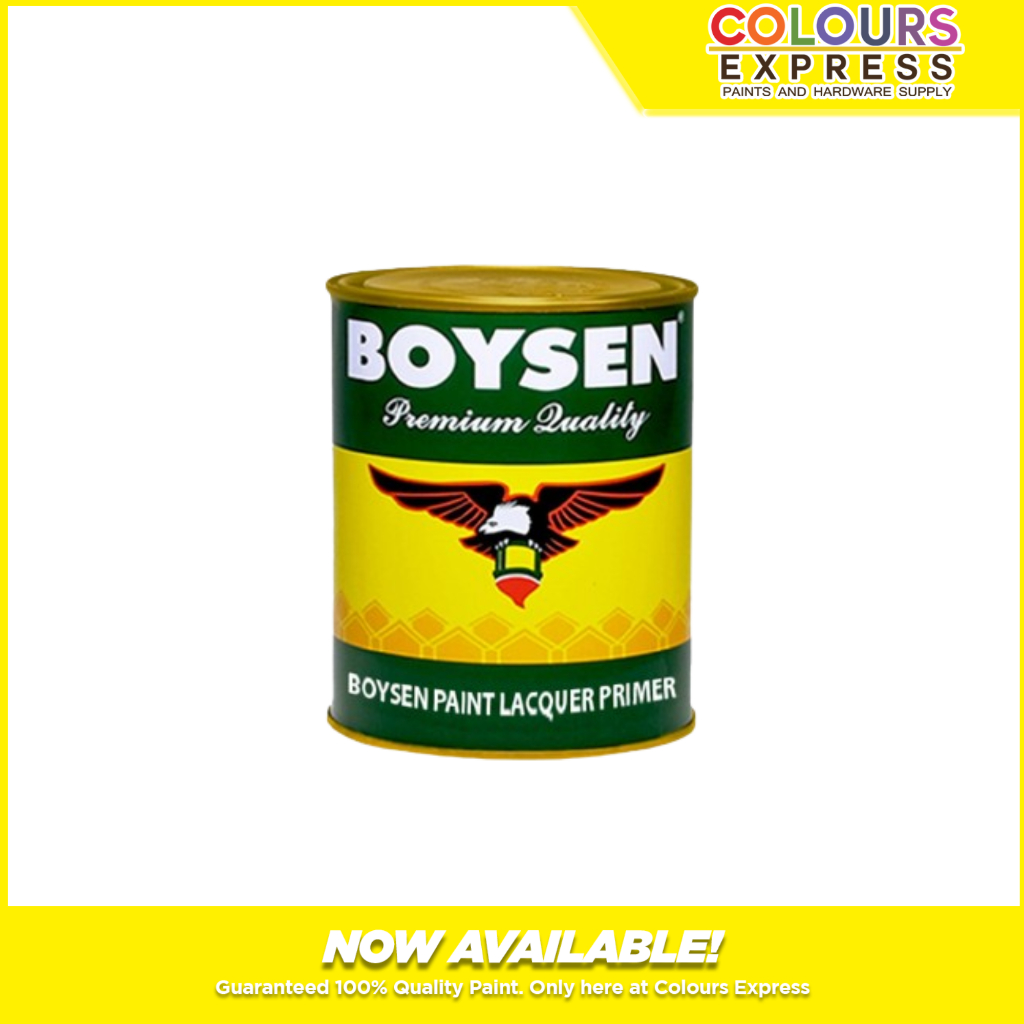Boysen Lacquer Primer Surfacer for wood primer 4L | Shopee Philippines