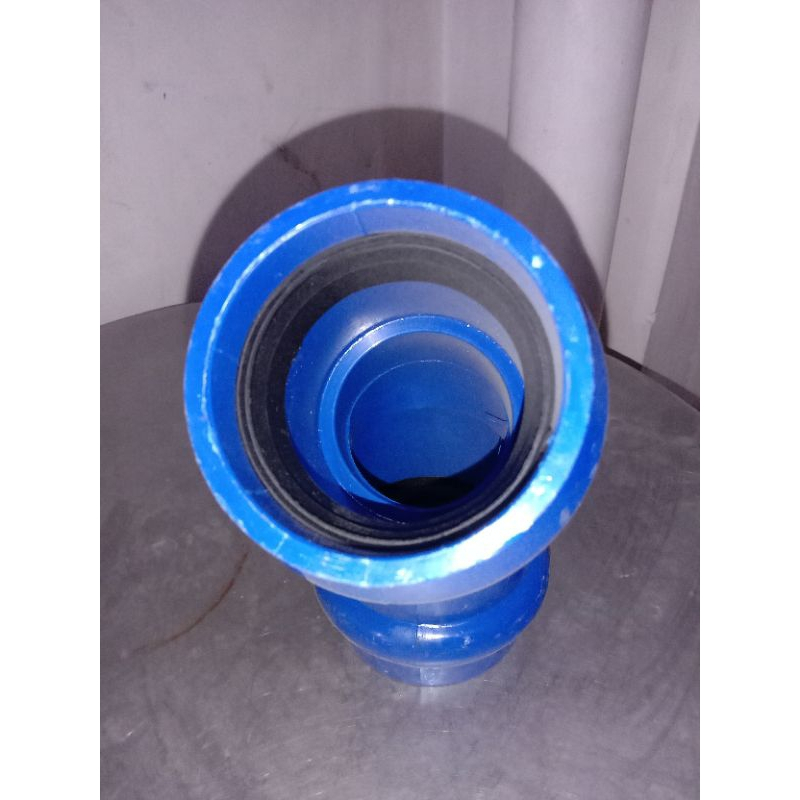 PRESSURE MAIN ELBOW 4 INCHES BY 45 DEGREE WITH RUBBER RING | Shopee ...
