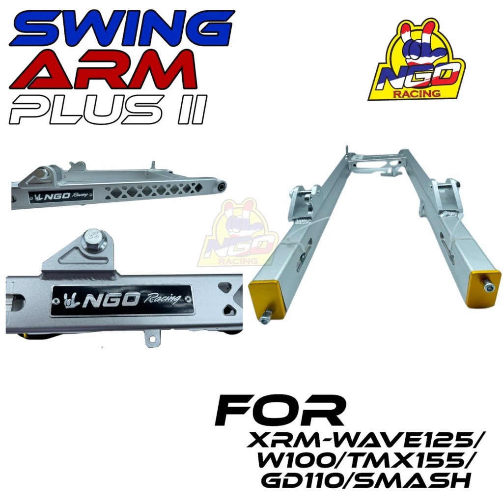 Swing Arm Plus 2(inch) Wave/Xrm Version 1 NGO | Shopee Philippines