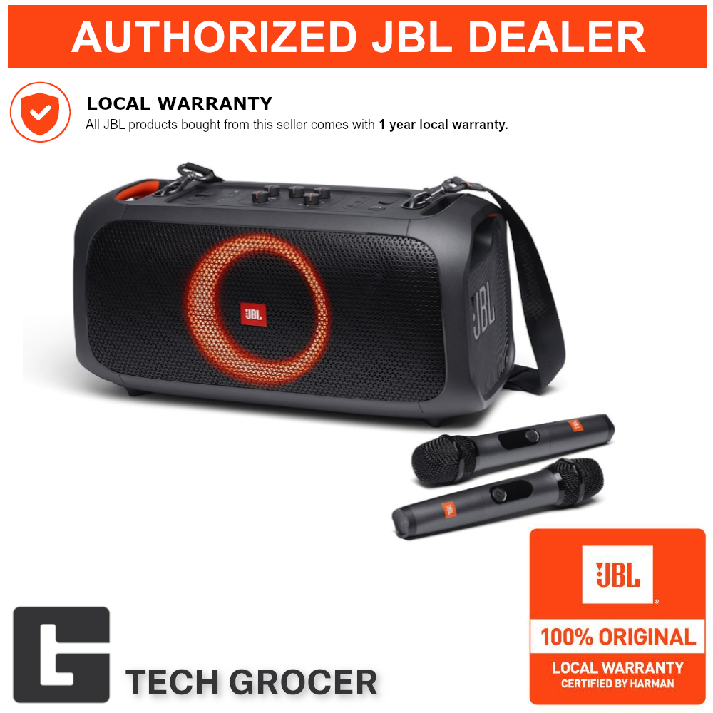 JBL PartyBox On The Go / PartyBox On The Go Essential Portable Wireless Party Speaker | Shopee ...