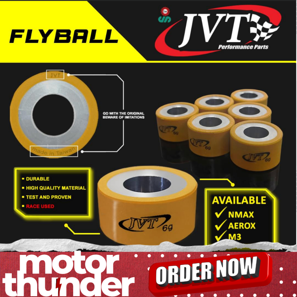 JVT FLY BALL NMAX/AEROX/PCX/CLICK/ADV/MIO M3/GEAR/FAZZIO/GRAVIS ...
