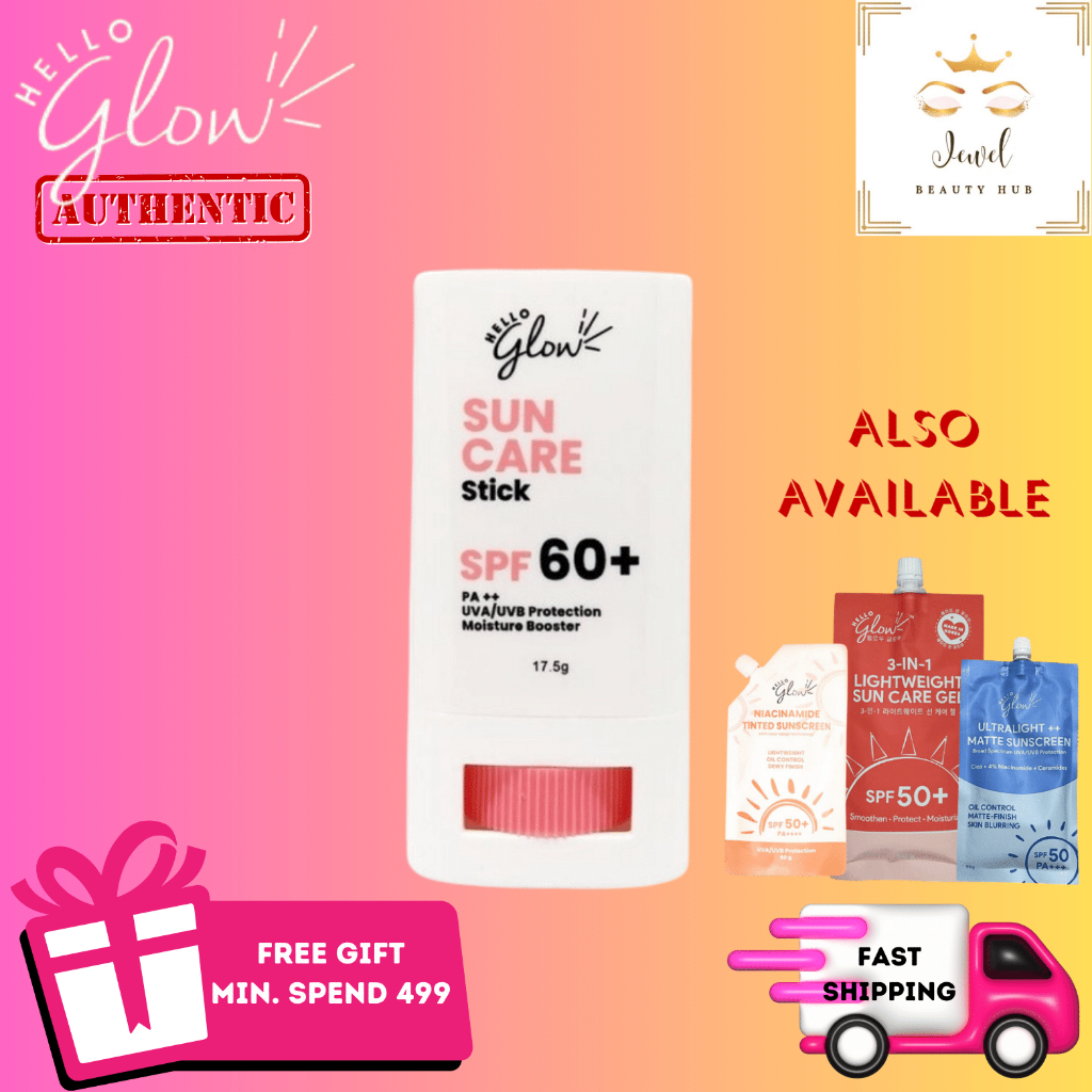 HELLO GLOW SUNCARE STICK SPF 60+++ | Shopee Philippines