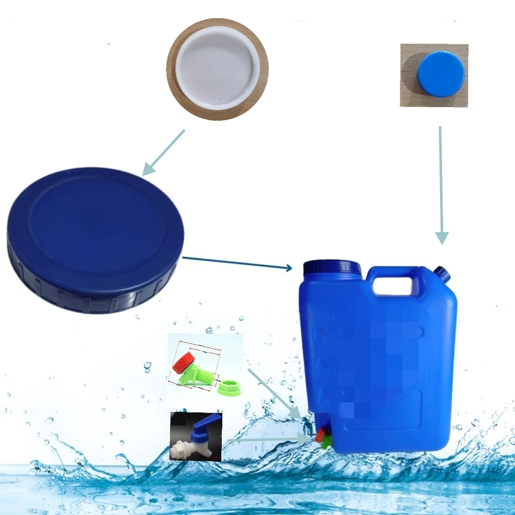 Big Cap/Small Cap/Inner Cap for 5gallon slim container 5pcs/10pcs ...