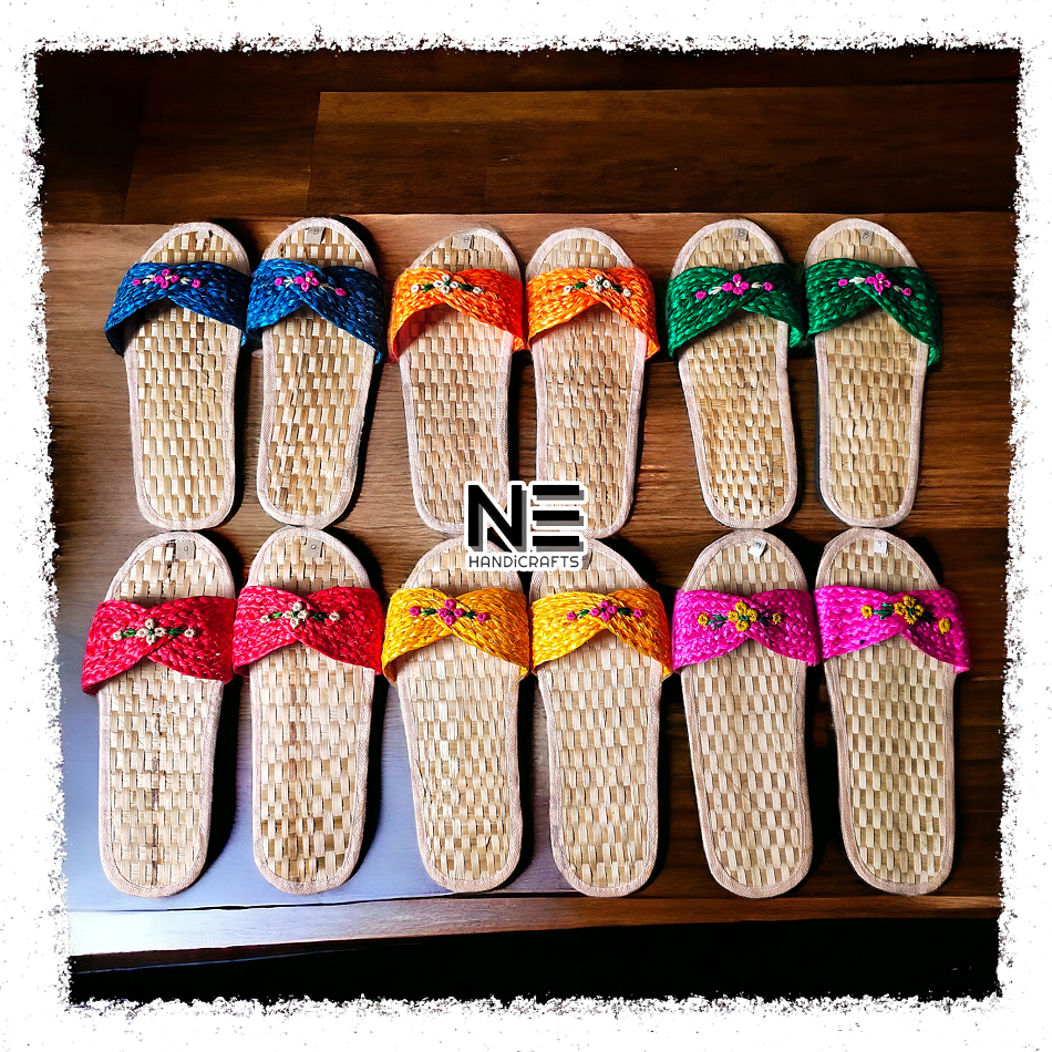 Quality Abaca Indoor house Slippers Non-slip Slip-ons Tsinelas Pambahay ...