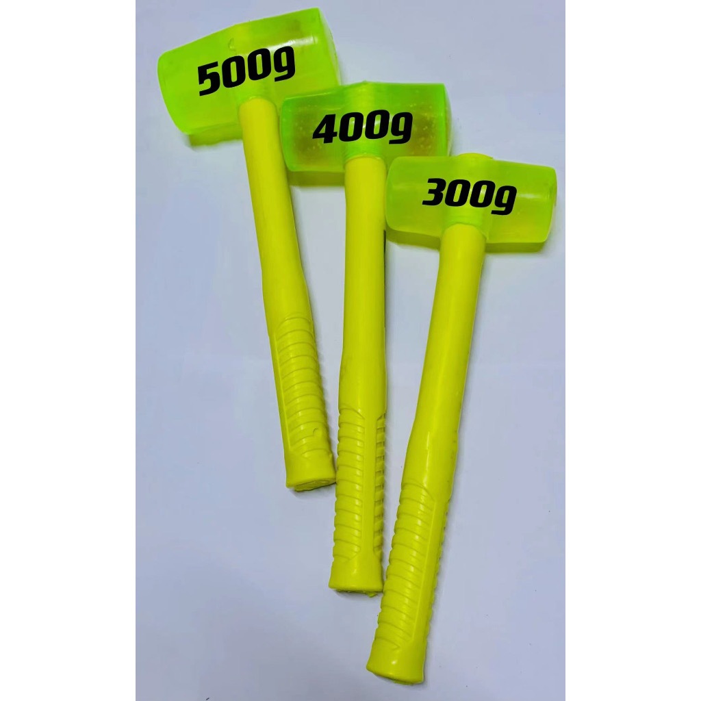 Ula Jelly Rubber Mallet (Removable Head Transparent Hammer) Tiles ...