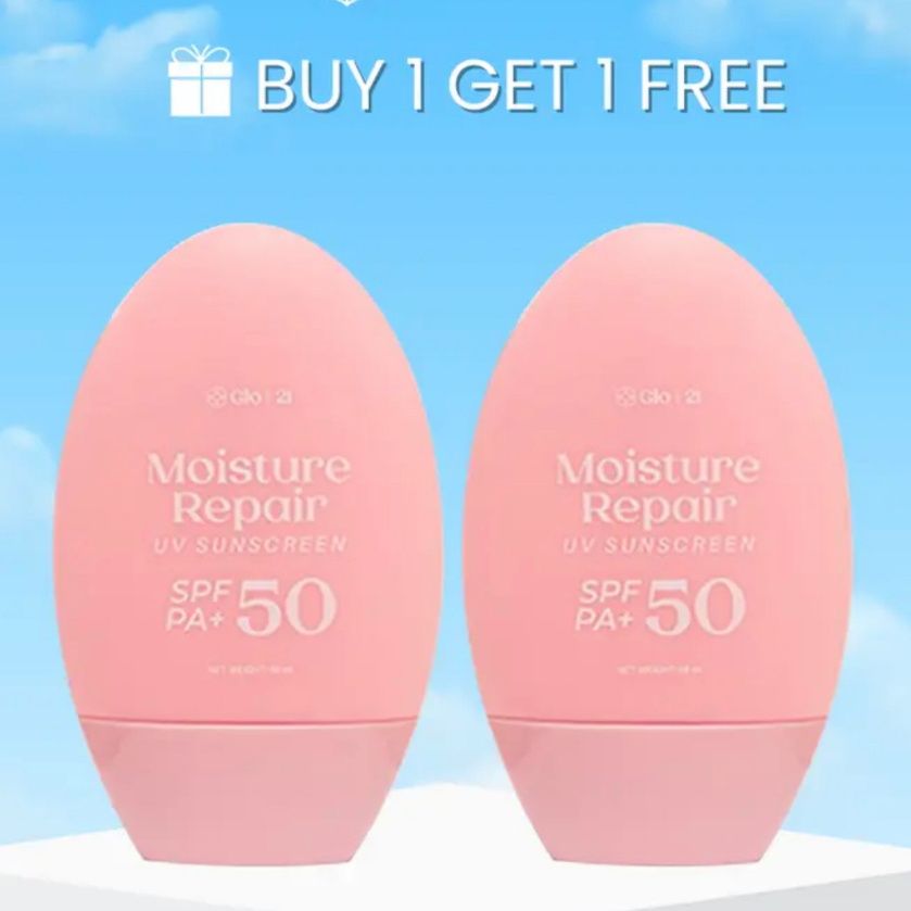 BUT 1GET 1 Glo21 Moisture Repair UV Sunscreen with long-lasting SPF50 ...