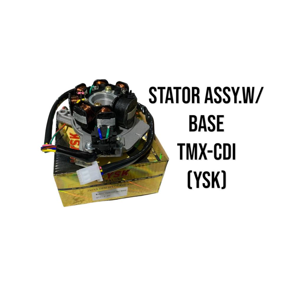 STATOR ASSY TMX155-CDI W/BASE(YSK) | Shopee Philippines