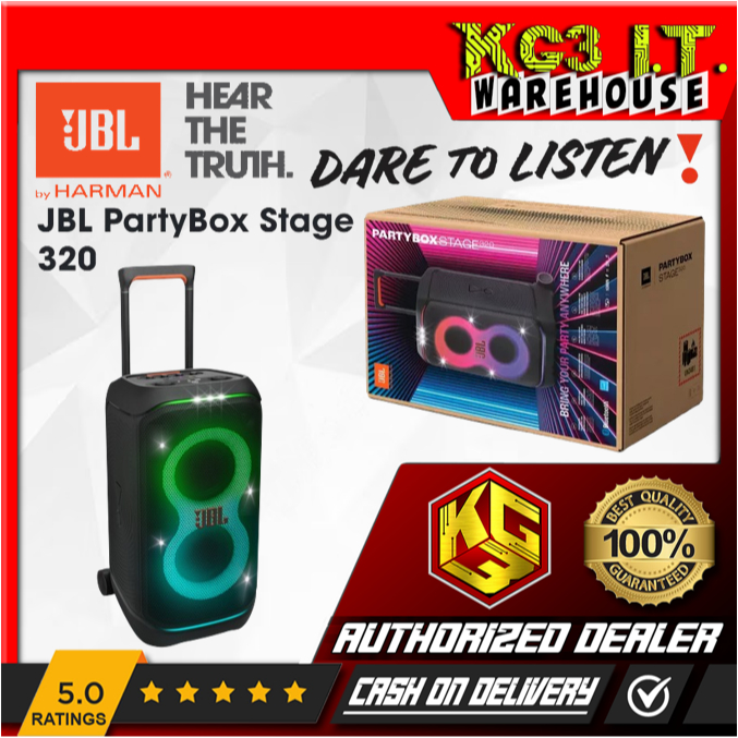 JBL 320 PartyBox Stage Wirelees Speaker | Shopee Philippines