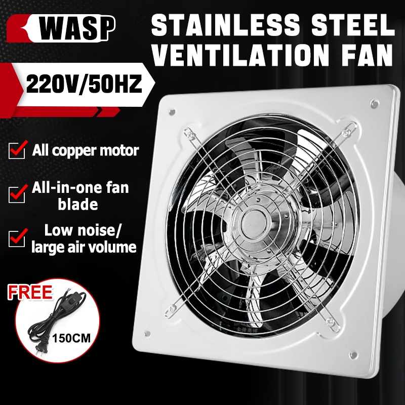 Exhaust fan stainless steel exhaust fan ventilation pumping unit 4/6/8 ...