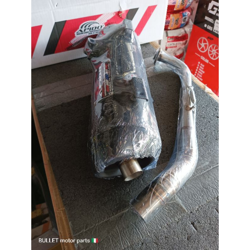🇮🇹ORIGINAL APIDO PIPE NMAX V2/AEROX V2 - PLUG AND PLAY MADE IN THAILAND ...