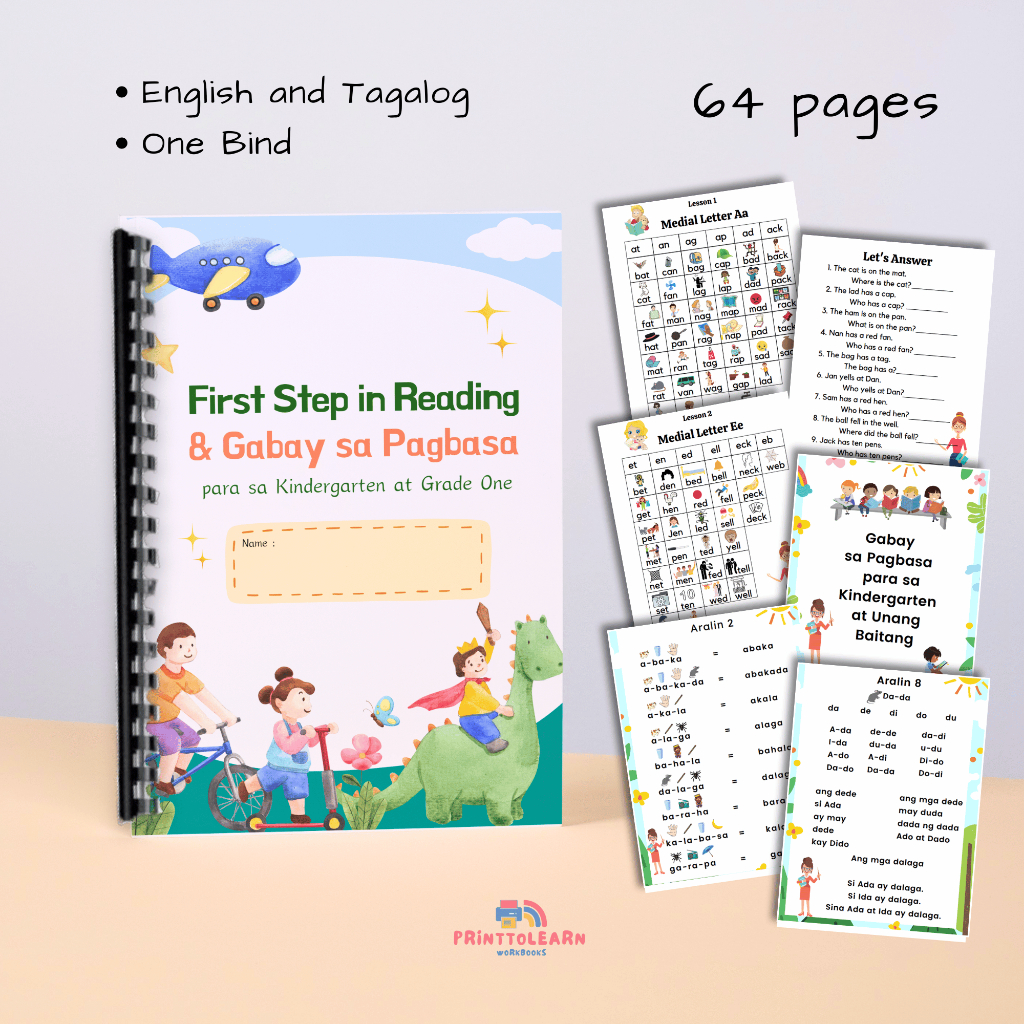 FsGab First Step in Reading and Gabay sa Pagbasa para sa Kindergarten ...