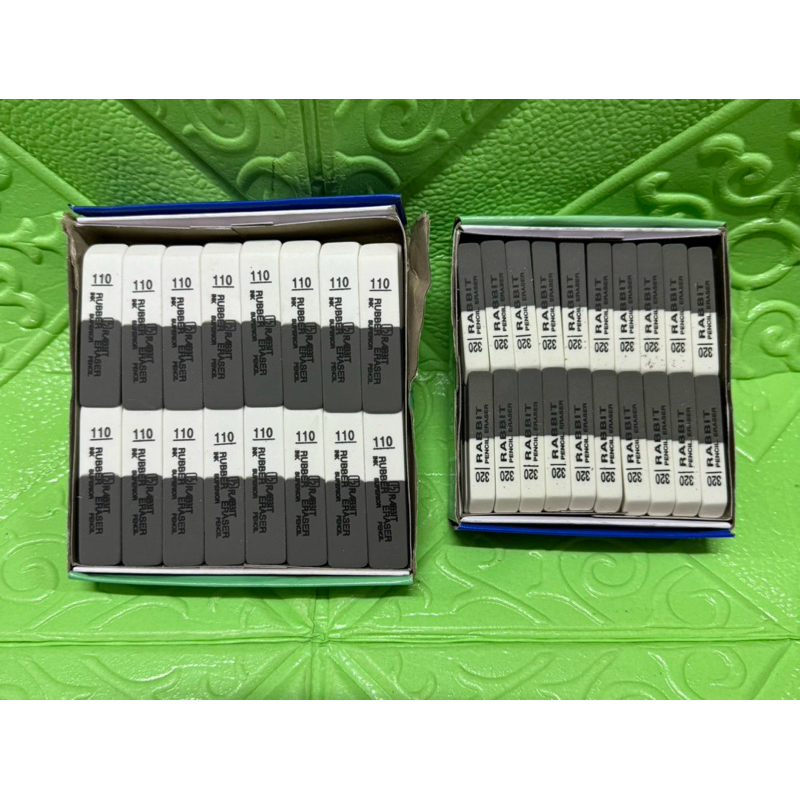 JLX rabbit eraser rubber eraser (pambura) available in 1 box | Shopee ...