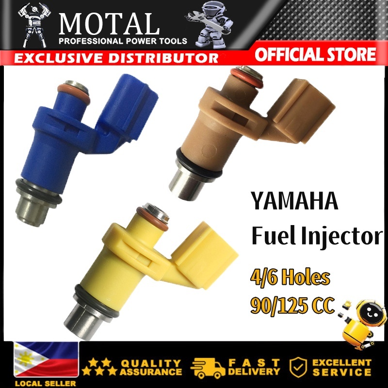 Fuel Injector For YAMAHA Motorcycle 4/6 Holes 90CC/125CC MIO I 125 /MIO ...