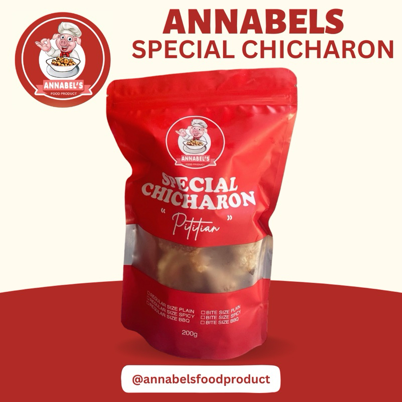 (Large 200g) ANNABELS Special Chicharon BAGNET CHICHARON “Pititian”a ...