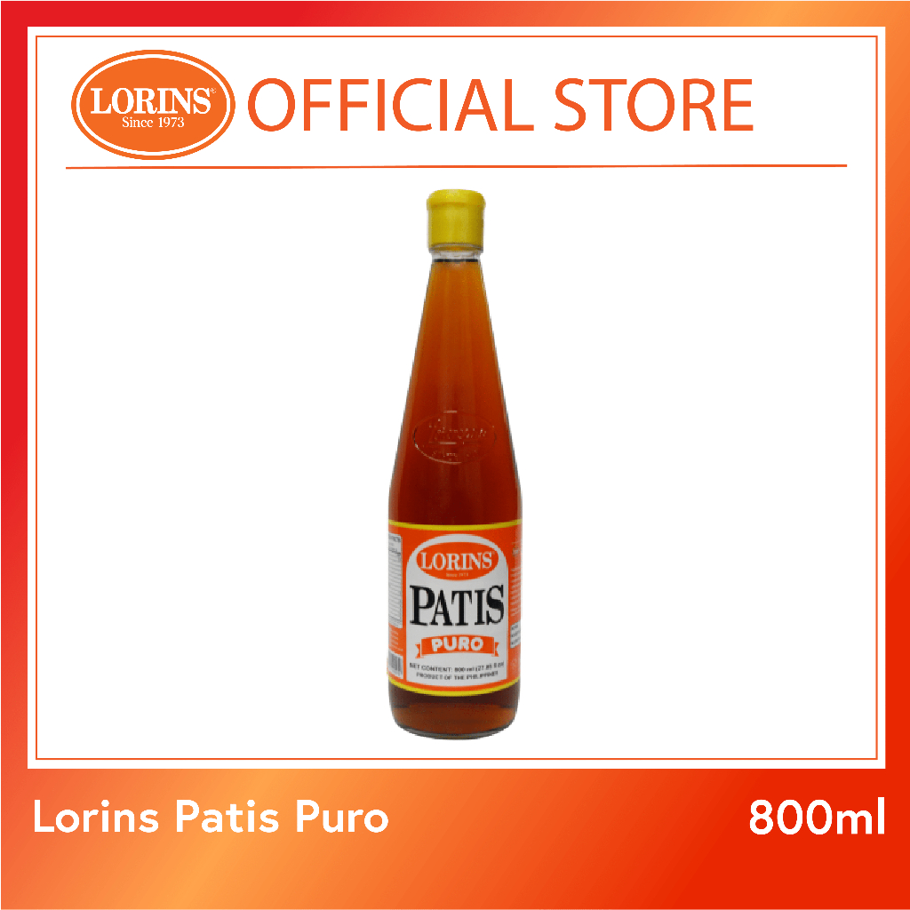 Lorins Patis (Fish Sauce) Puro - 800mL | Shopee Philippines