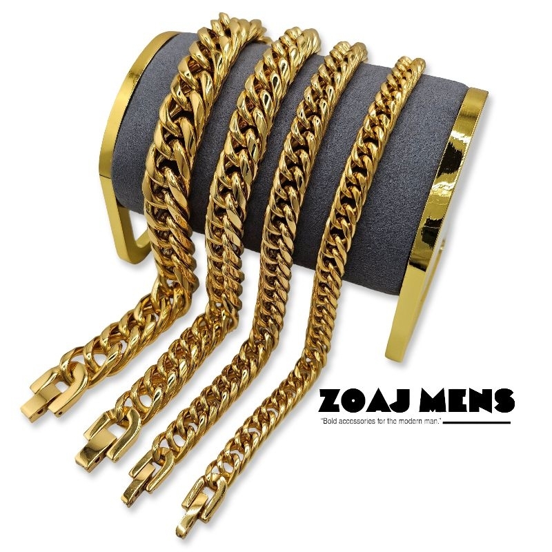 zoajmens Premium MCut Japan Clip Lock Thick Bracelet for Men | Shopee ...