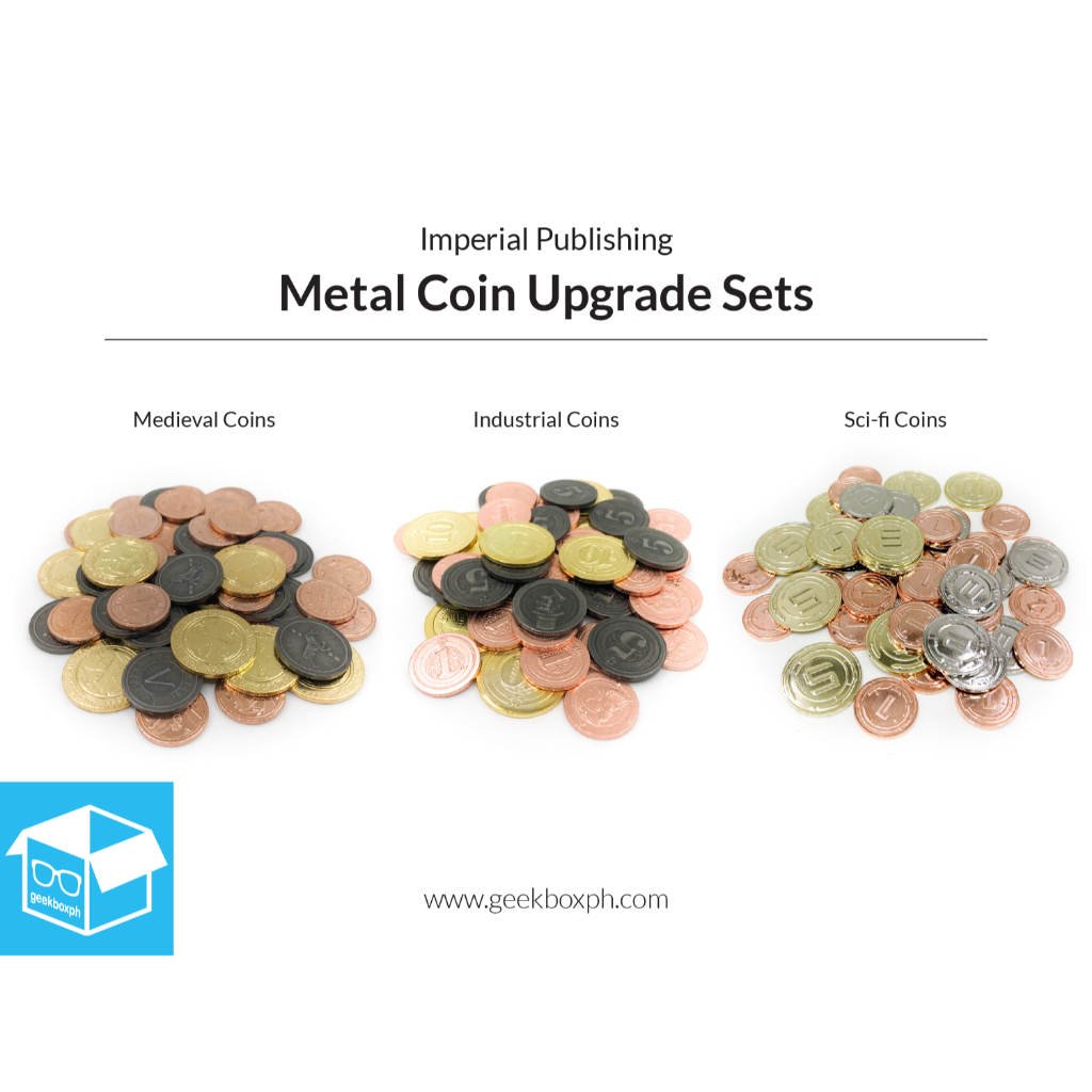 Metal Coins Board Game Upgrade Set (50) | Shopee Philippines