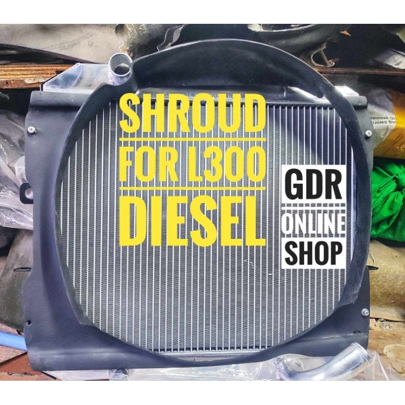 L300 Radiator Shroud (Diesel)-( SHROUD ONLY) | Shopee Philippines