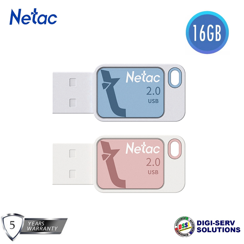 Netac Ua31 Usb2.0 Flash Drive 16Gb ~ (Choose Your Color) | Shopee ...