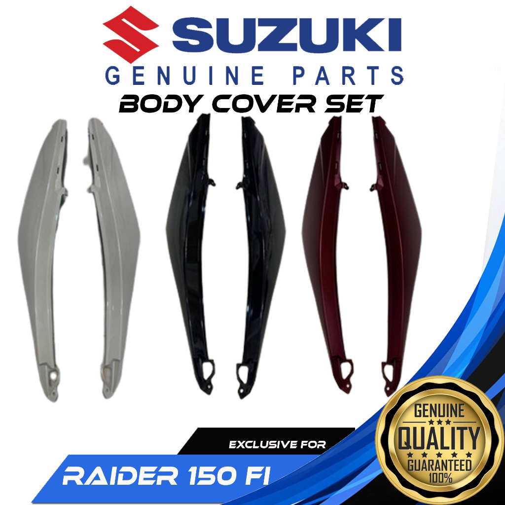 SUZUKI GENUINE COVER, BODY LEFT & RIGHT FOR RAIDER 150 FI ( SET ...