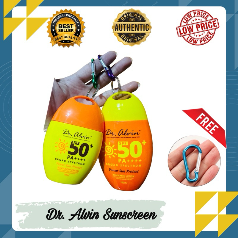Dr. Alvin Power Sun Protect Sunscreen Lotion SPF50 PA++++ | Shopee ...