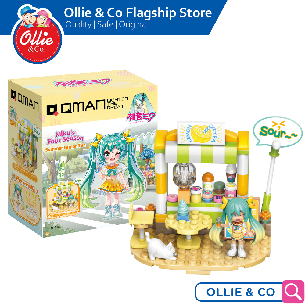 Hatsune Miku's Four Seasons Summer Lemon Tea Building Blocks Gift for ...