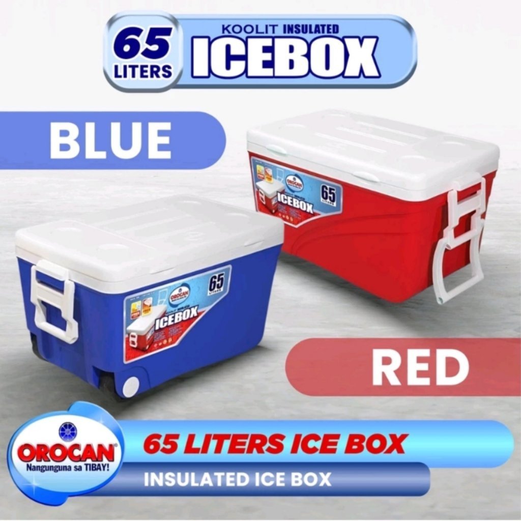 OROCAN BRAND COOLER BOX / ICE BOX CHEST INSULATED COOLER BOX 65-LITERS ...